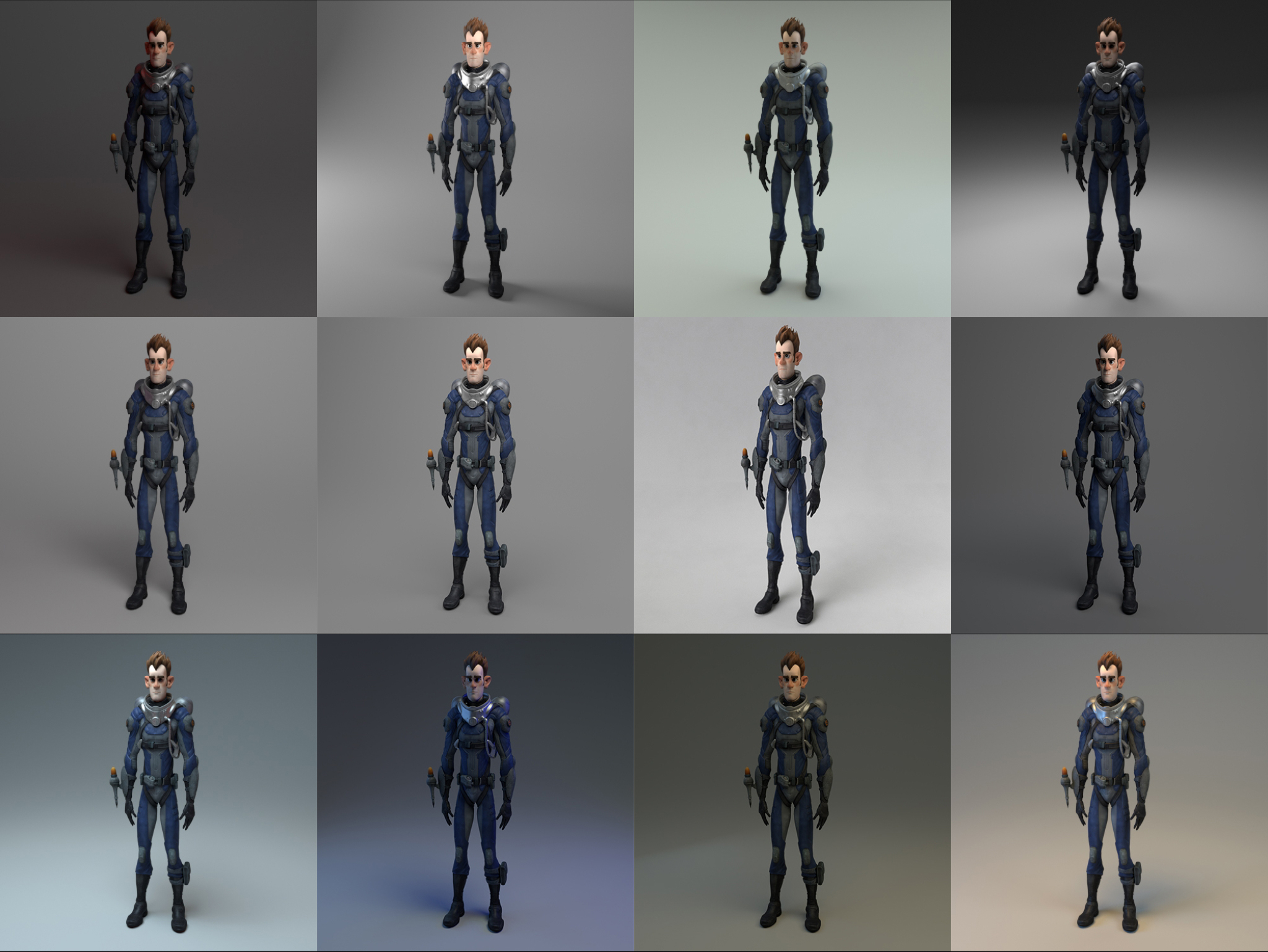 Flipped Normals Studio Lighting