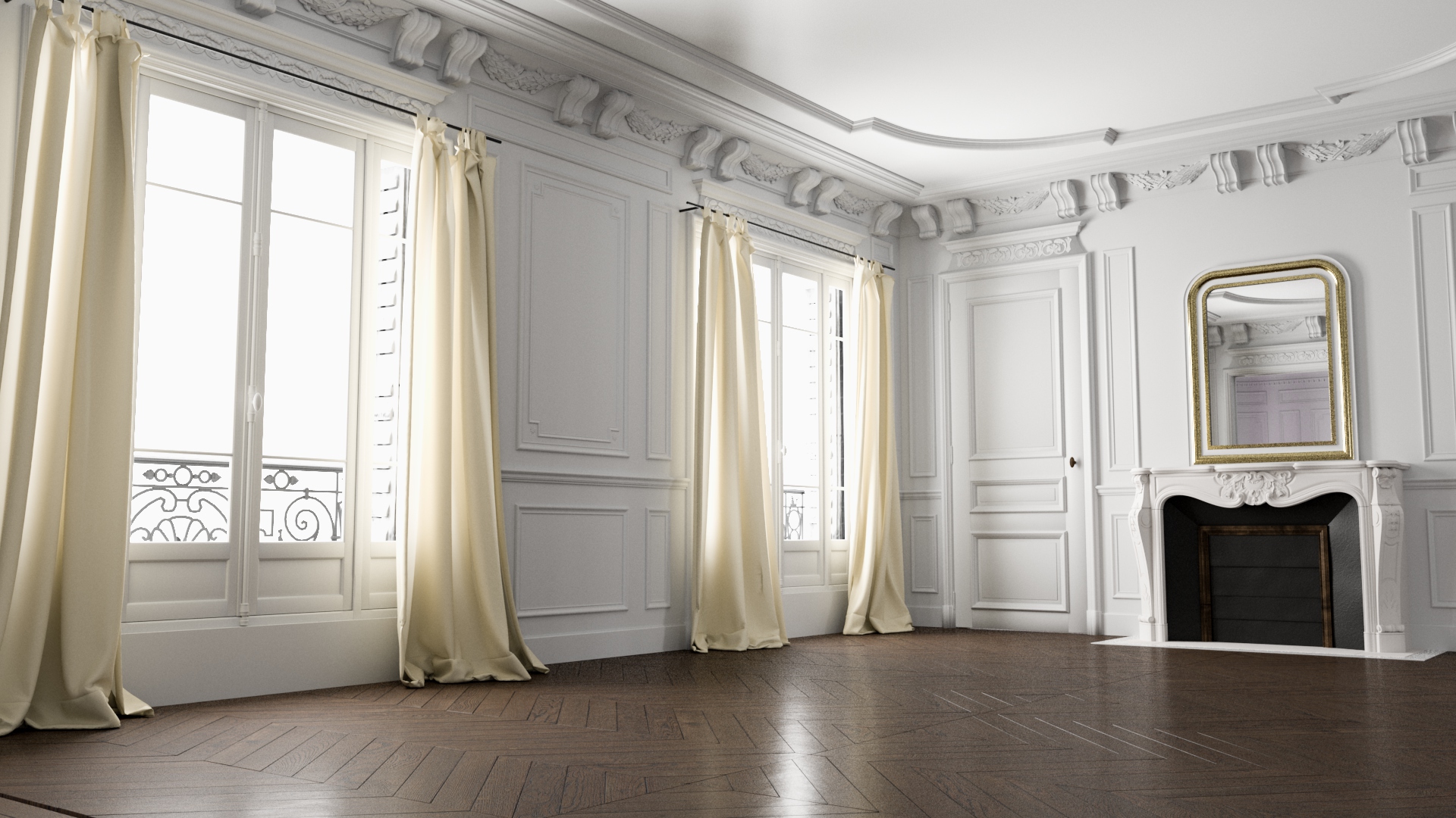 Denoising a Room Interior