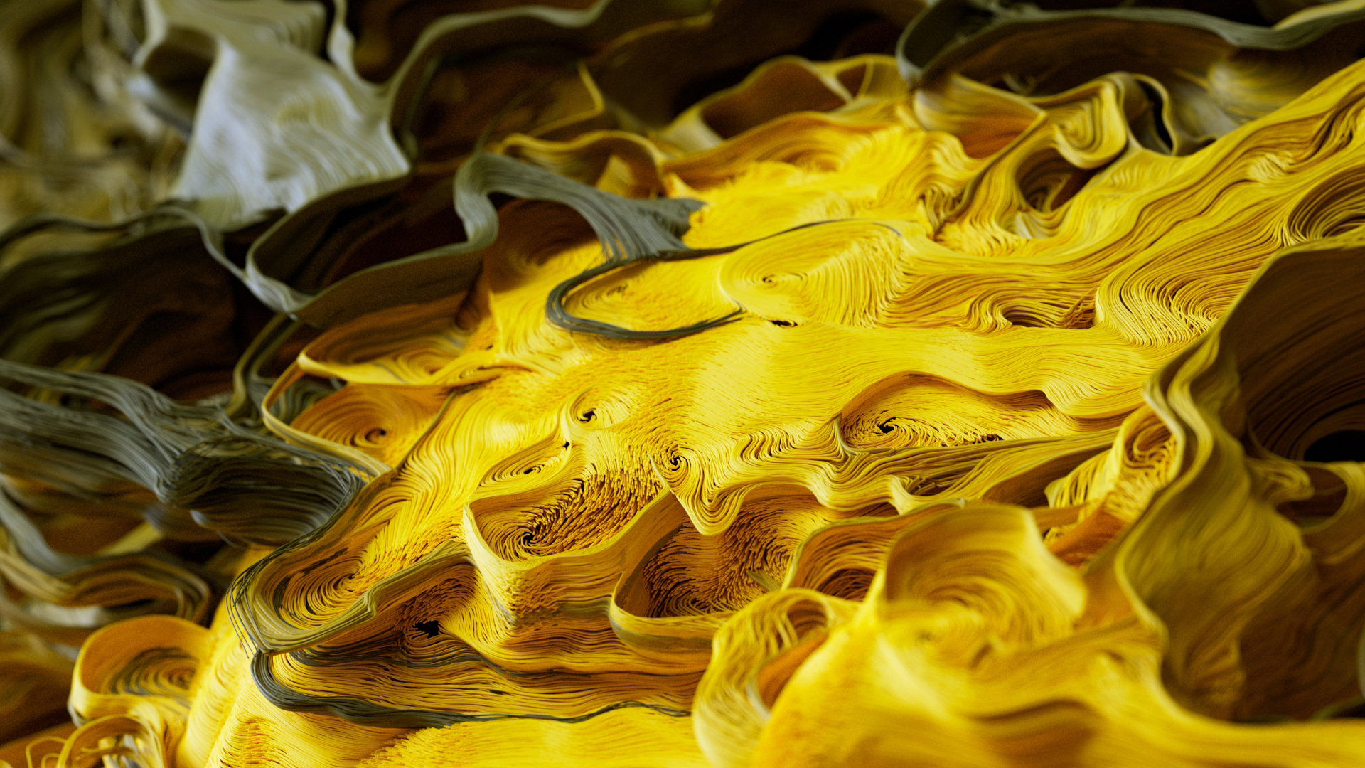 yellow bifrost strands