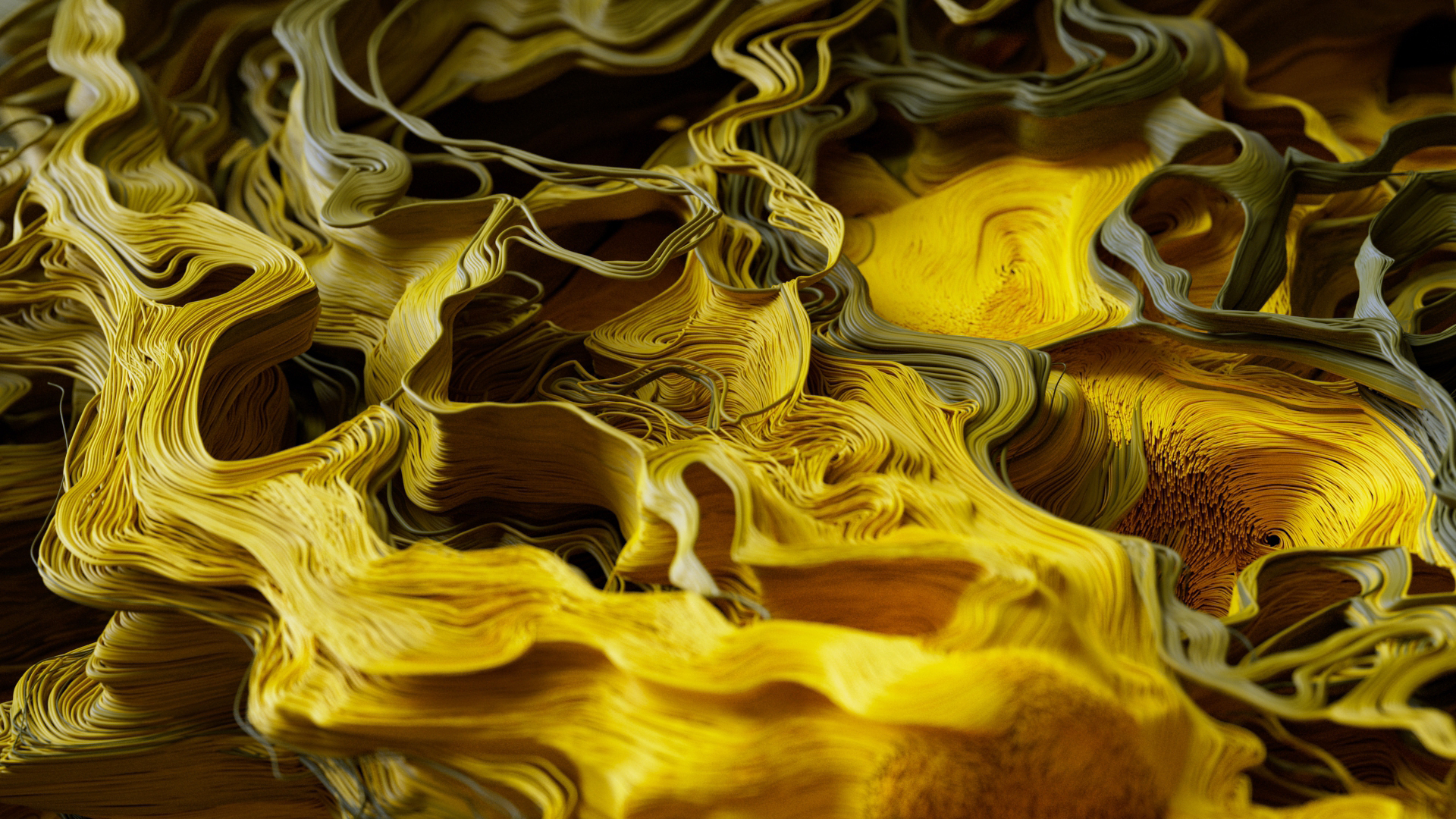 yellow bifrost strands