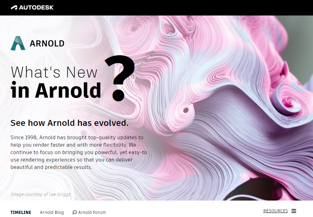 What’s New in Arnold